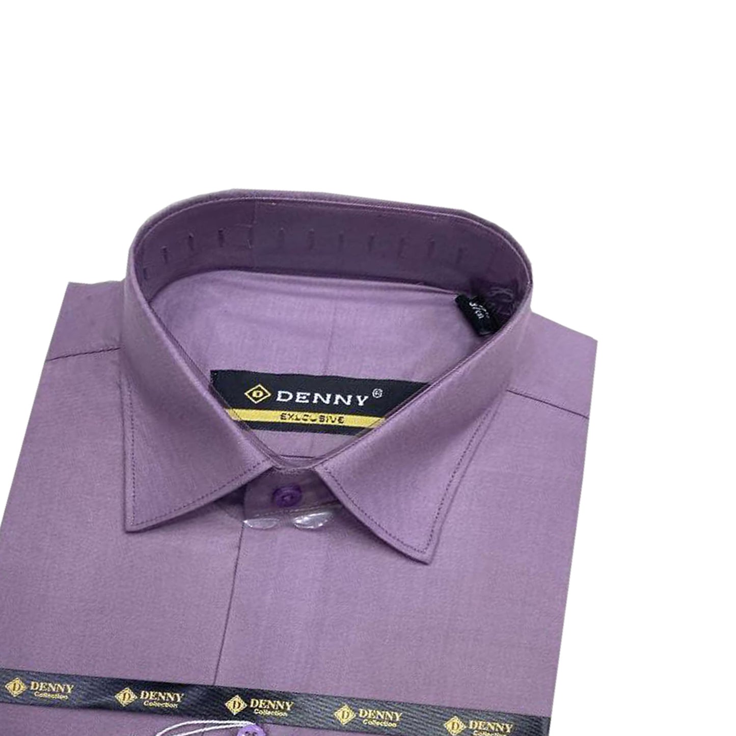Men's || Purple Color || Plain Formal Shirt - FE1199PC – Fabricessence.com
